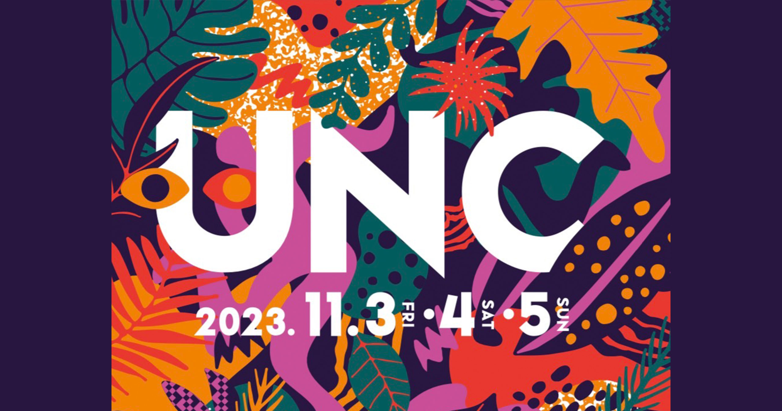 UNC2023 ARTISTS LINE UP - UNC2023 - ウンカイナチュラルキャンプ